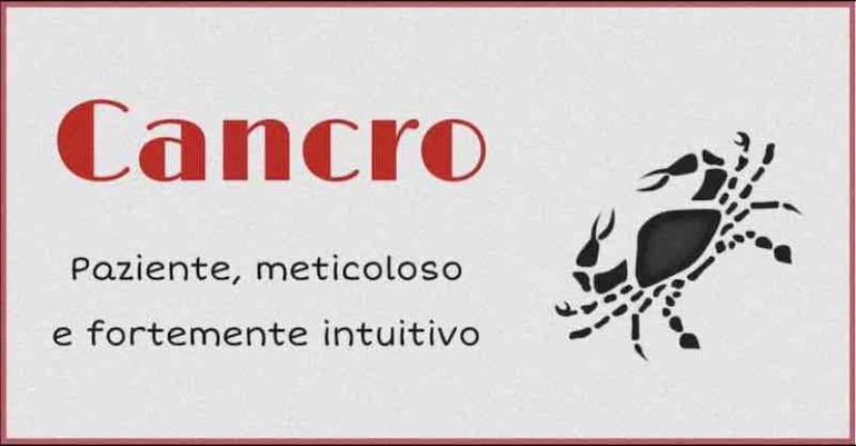 Ognuno di noi dovrebbe avere qualcuno del segno del Cancro nella ...